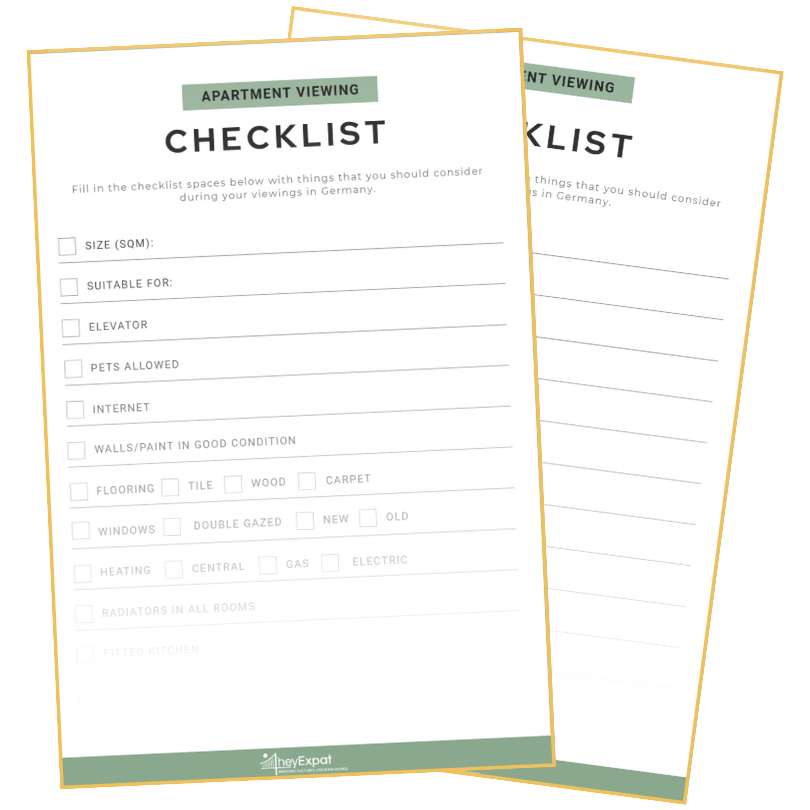 Apartment Application Kit - heyExpat